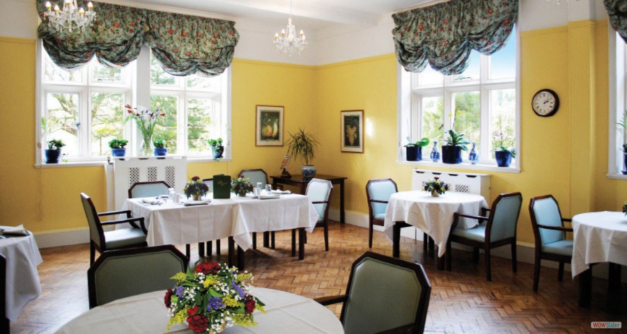 Bybrook House nursing home, box, Wiltshire. A fine country house built ...